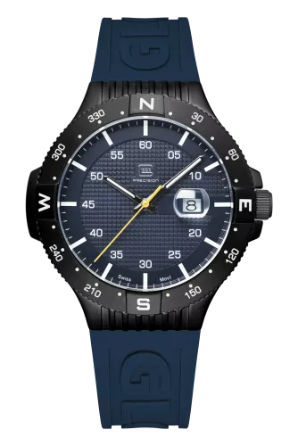 GW-15-2-22 Glock Watch | Gunmetal Blue Dial Timepiece