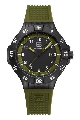 GW-15-4-22 Glock Watch | Gunmetal Green Dial Timepiece