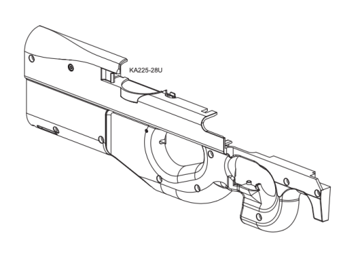 Krytac EMG FN P90 Body - Right Side