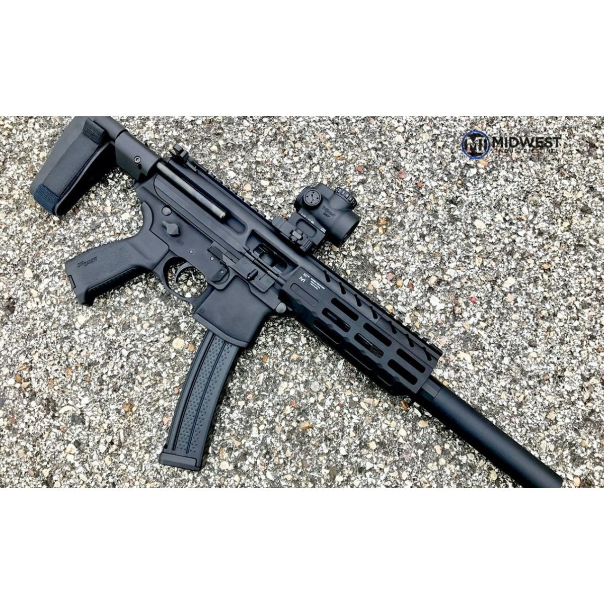 Midwest Industries Sig MPX M-Lok Handguard - 6.5"