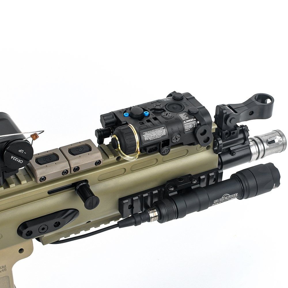 WADSN NGAL Metal Red Laser/IR Laser/Torch PEQ - Black | Land Warrior