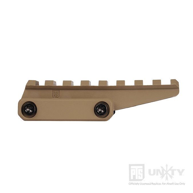 PTS Syndicate Airsoft Unity Tactical FAST Optic Riser (Polymer) - Dark ...