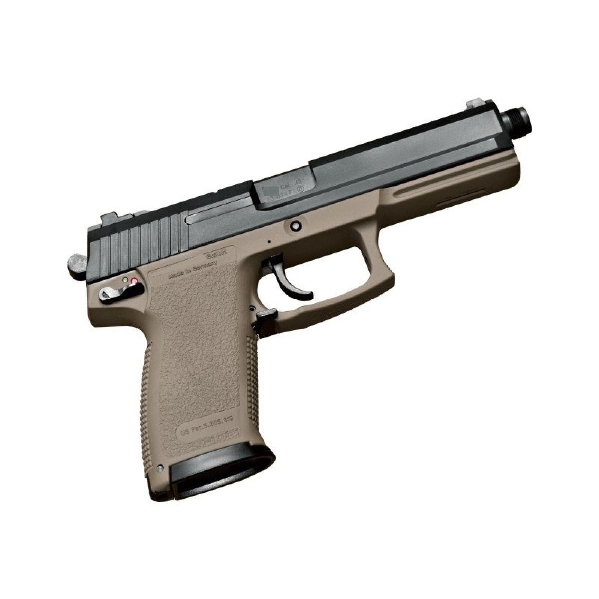 KSC Mk23 Socom Co2 Blowback Pistol - Tan | Land Warrior