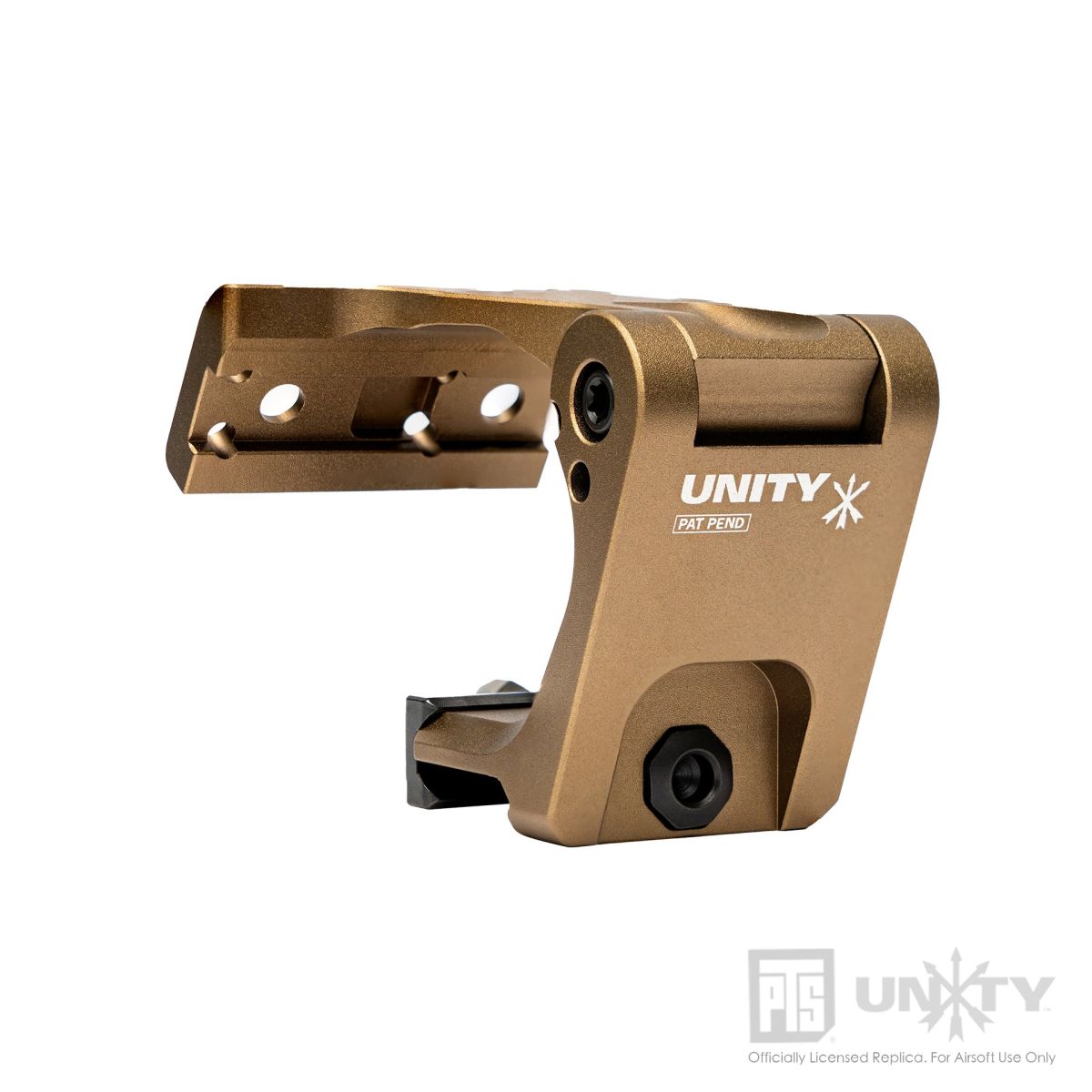 PTS Syndicate Unity Tactical FAST Omni Mag Optic Mount in Dark Earth