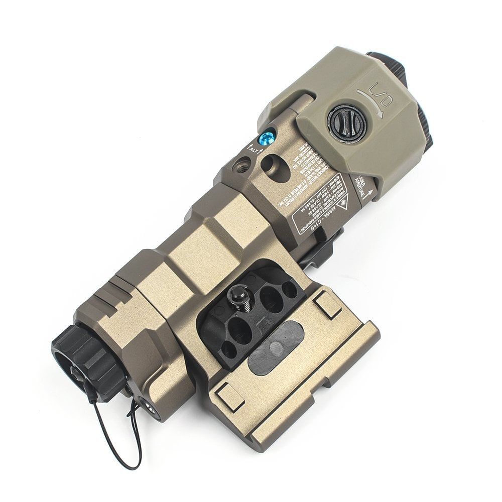 WADSN MAWL C1+ Aluminium - Green & IR Laser - Dark Earth | Land Warrior
