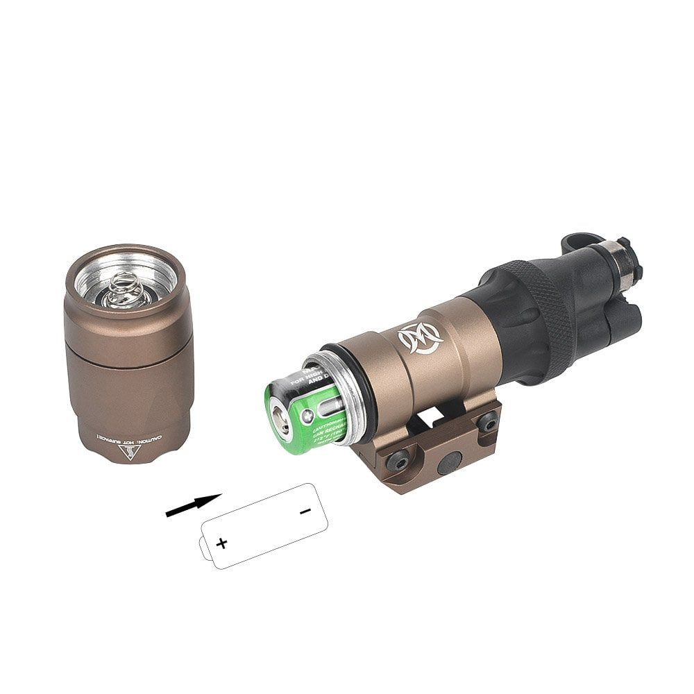 WADSN M300A Mini Scout Light with SL07 Dual Switch (IR Light Only ...