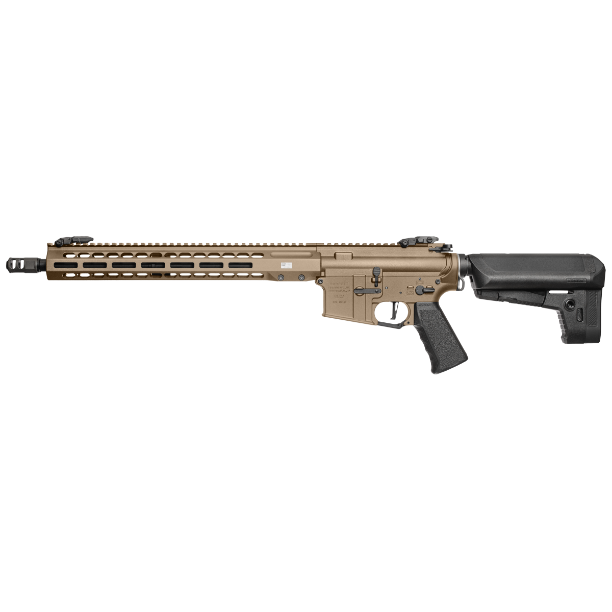 Krytac EMG Barrett REC7 MK3 SBR Airsoft Rifle FDE