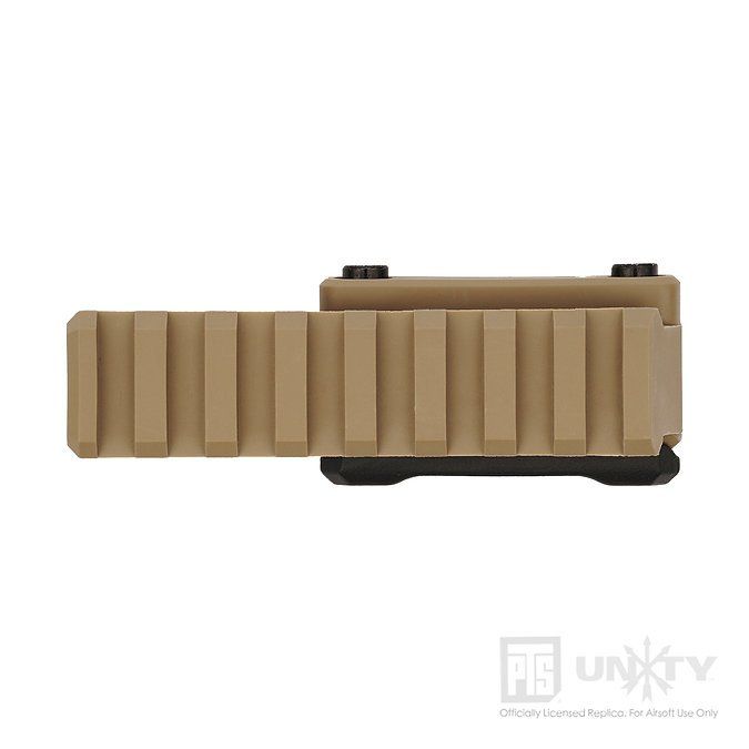 PTS Syndicate Airsoft Unity Tactical FAST Optic Riser (Polymer) - Dark ...