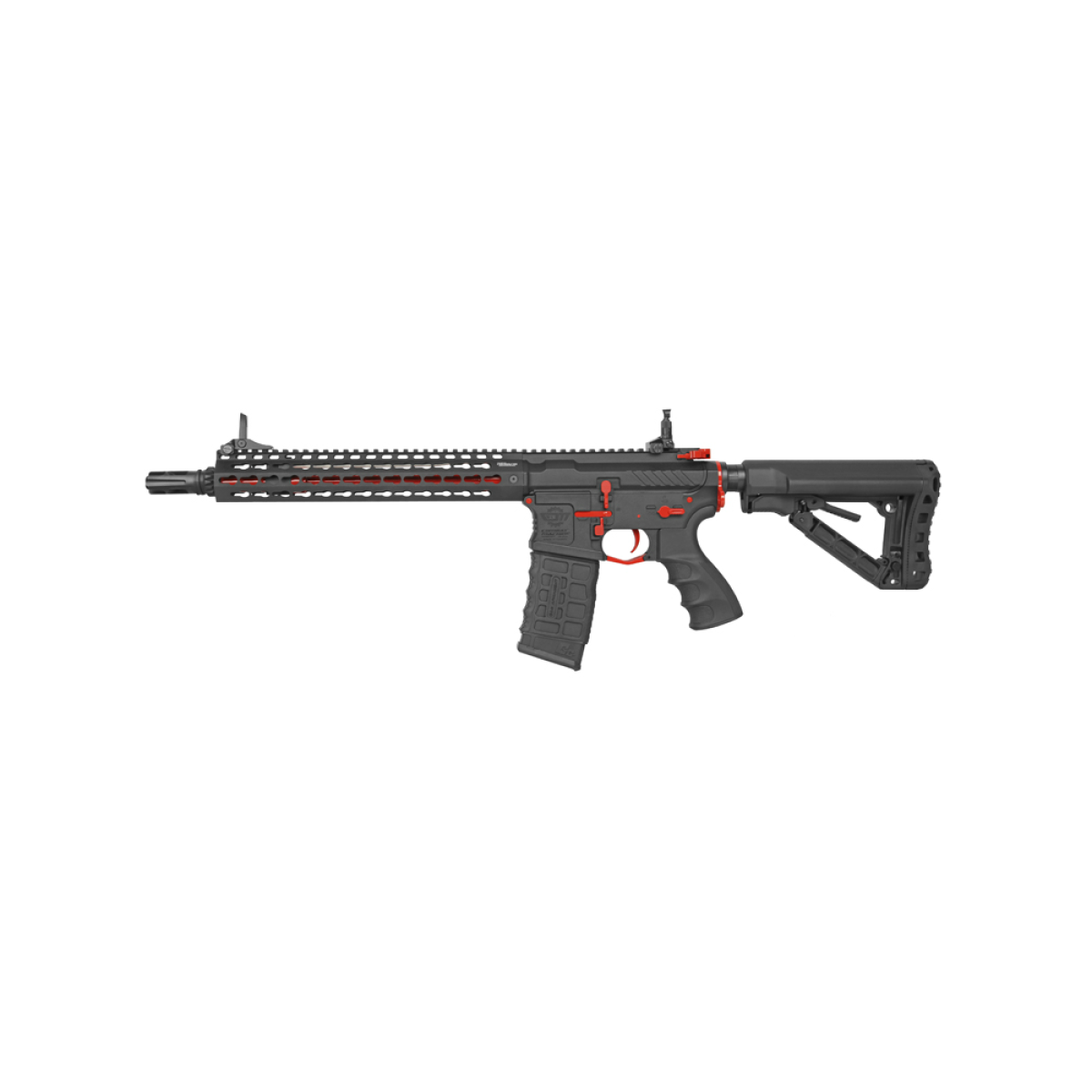 G&G Combat Machine CM16 SRXL AEG Airsoft Gun (Red) - Limited Edition
